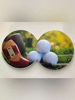 Other | White Dimpled Golf Ball Book Hardback Designed To Look Like A ...